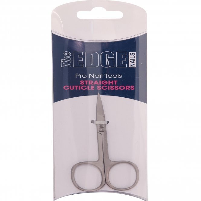 Silver Cuticle Scissors Straight